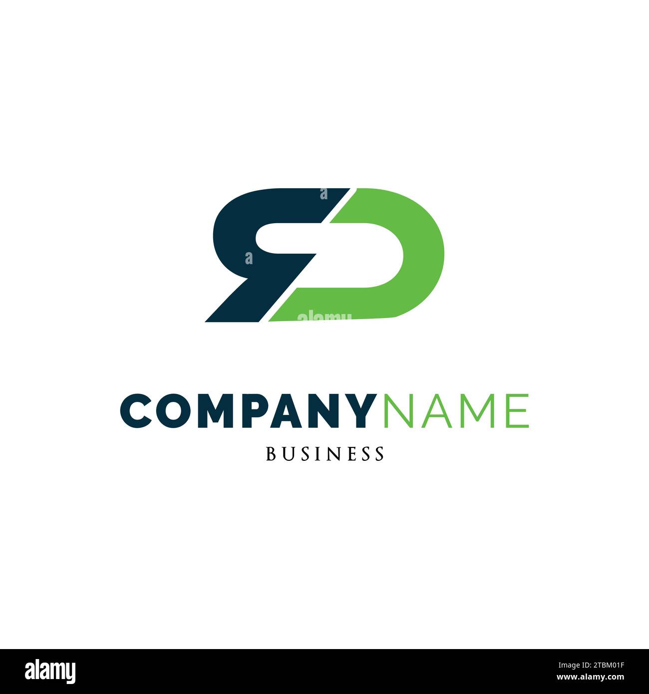 Initial Letter RD Icon Logo Design Template Stock Vector Image & Art ...