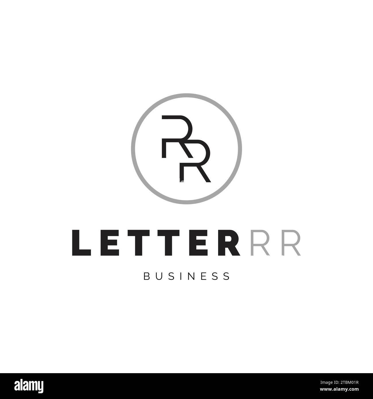 Letter rr Stock Vector Images - Alamy