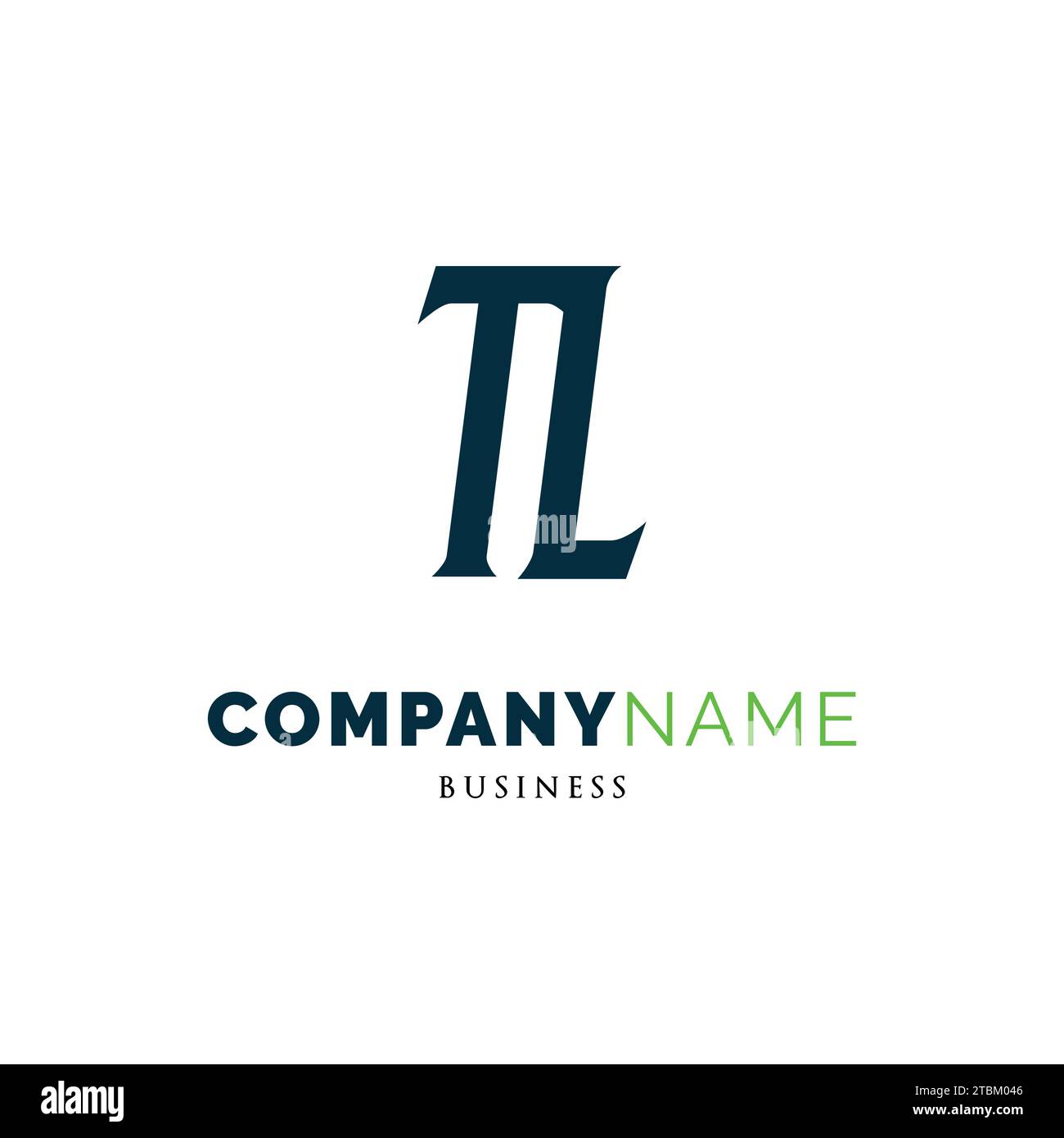 Initial Letter TL Icon Logo Design Template Stock Vector Image & Art ...