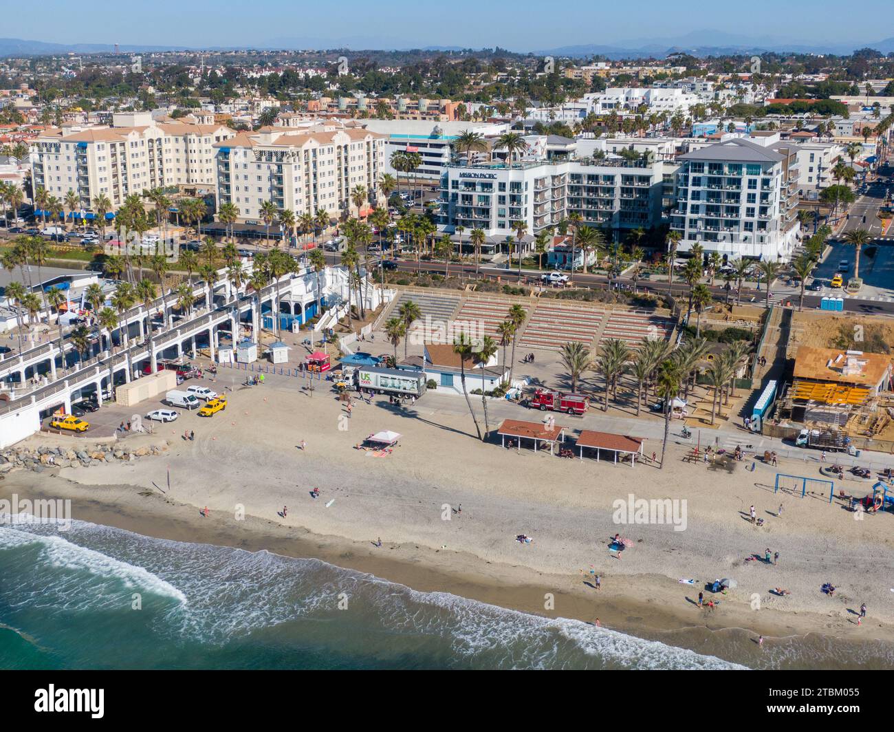 Drone Photos of Oceanside California Stock Photo - Alamy