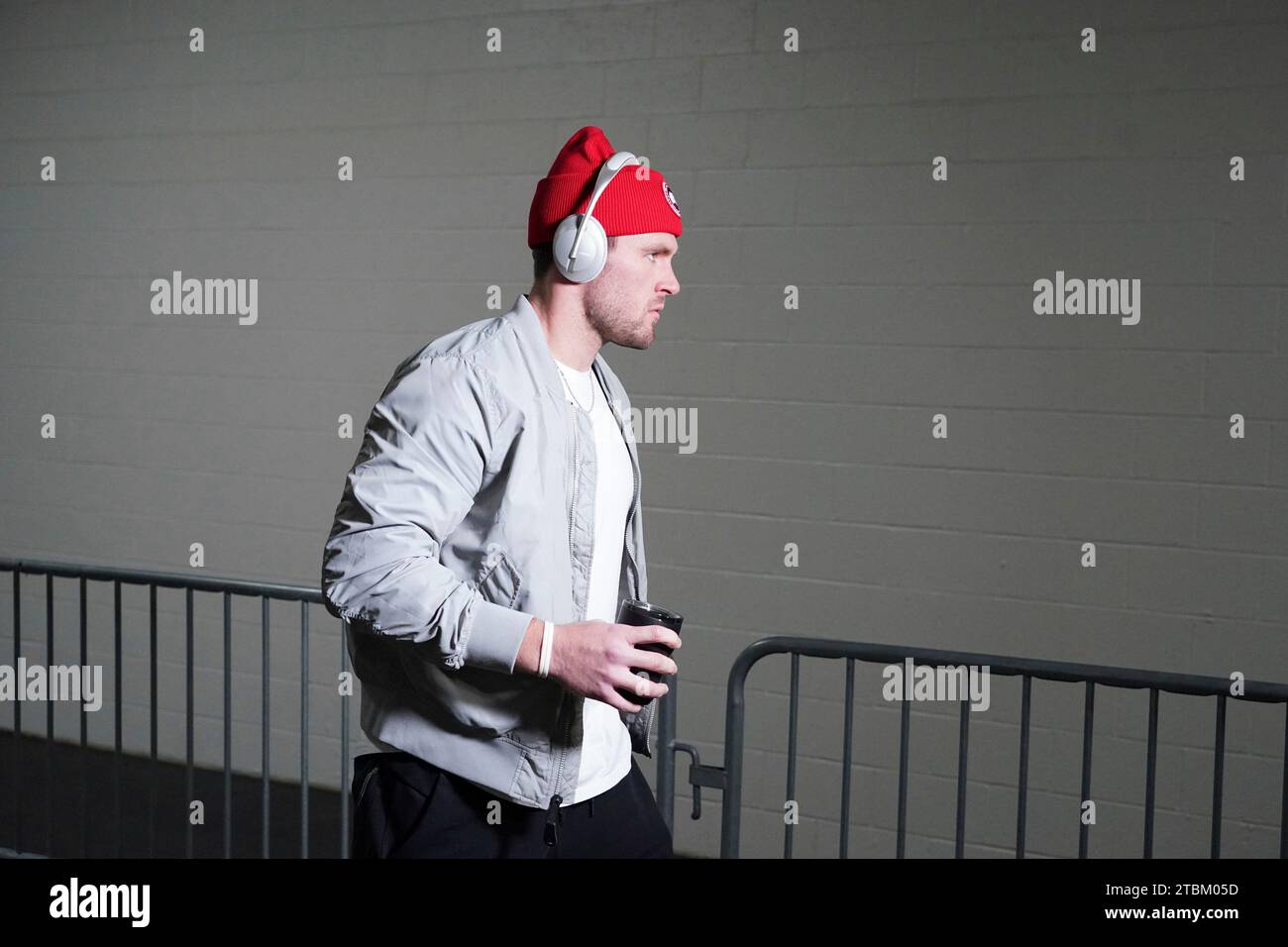 Pittsburgh Steelers linebacker T.J. Watt arrives before the start of an ...