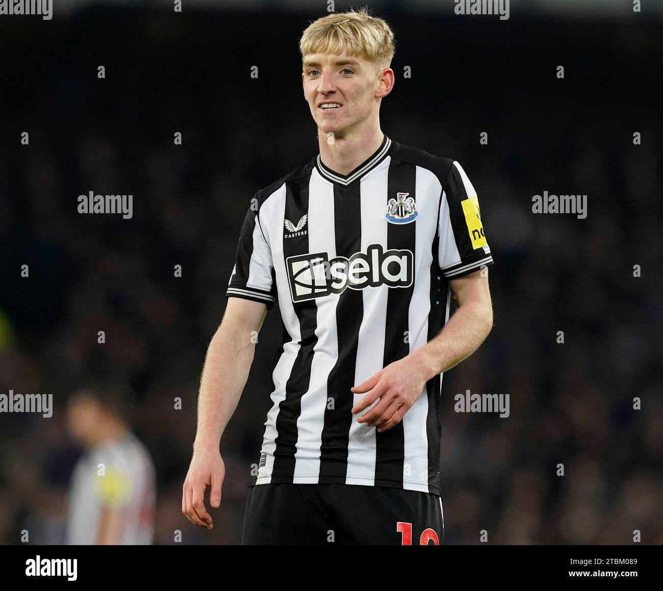 Liverpool, UK. 7th Dec, 2023. Anthony Gordon of Newcastle United during ...