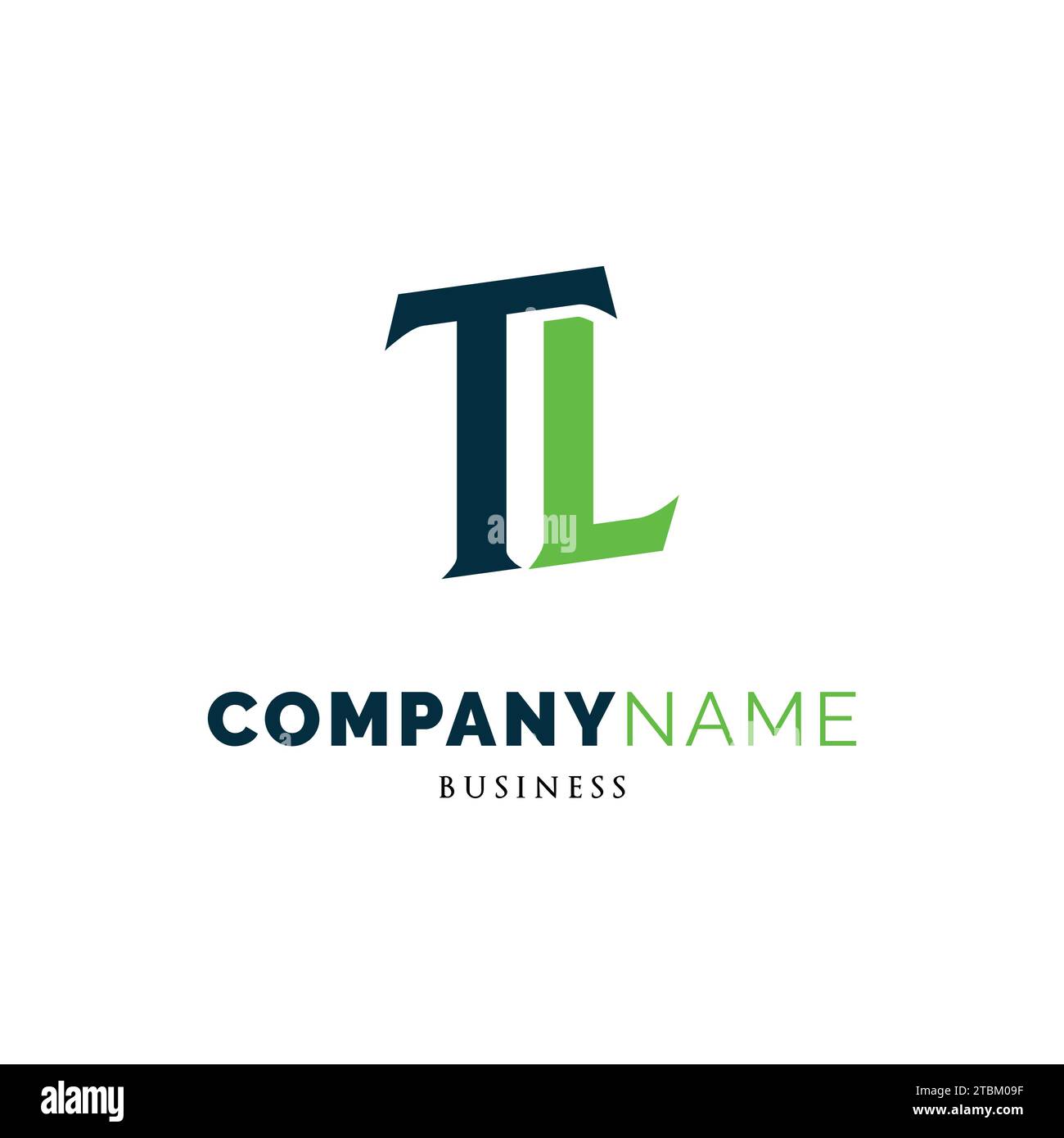 Initial Letter TL Icon Logo Design Template Stock Vector Image & Art ...