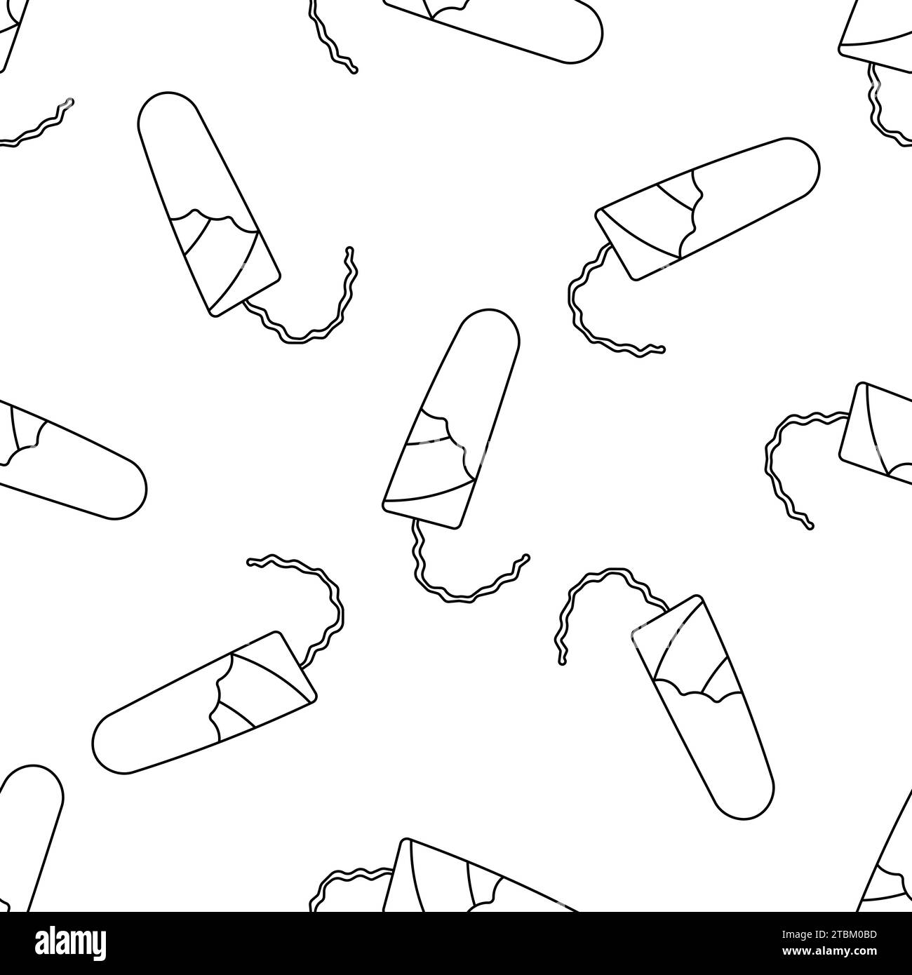 Menstrual tampon Black and White Stock Photos & Images - Alamy