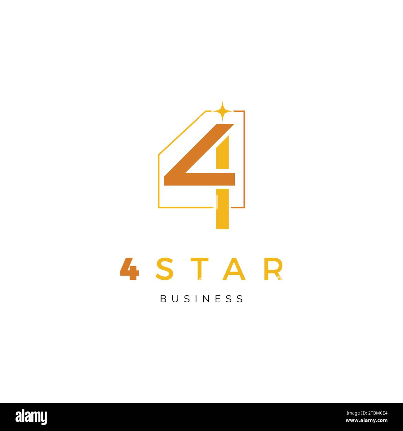 Number 4 graphic letter Cut Out Stock Images & Pictures - Alamy