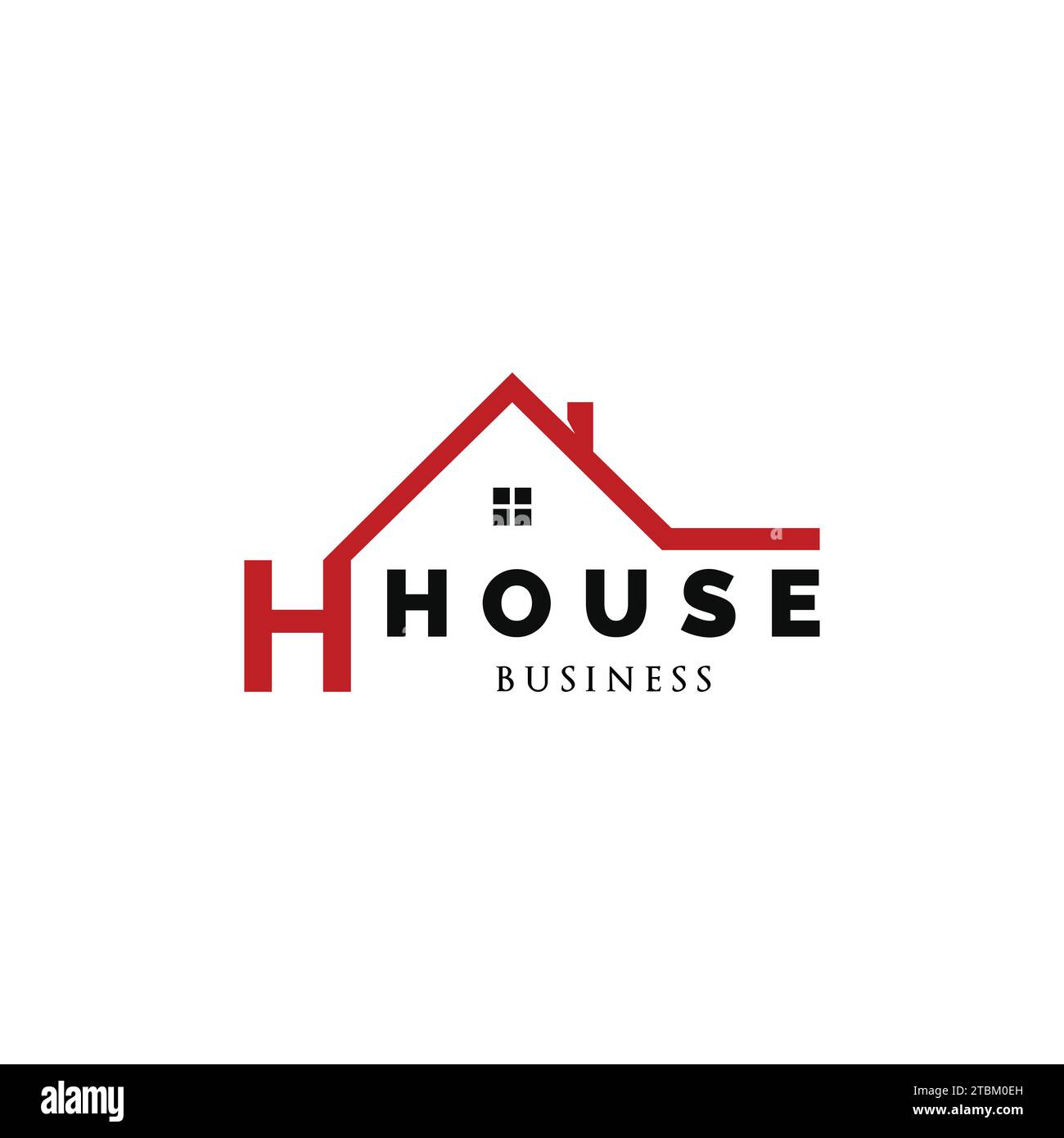 Initial letter H house icon logo design inspiration Stock Vector Image ...