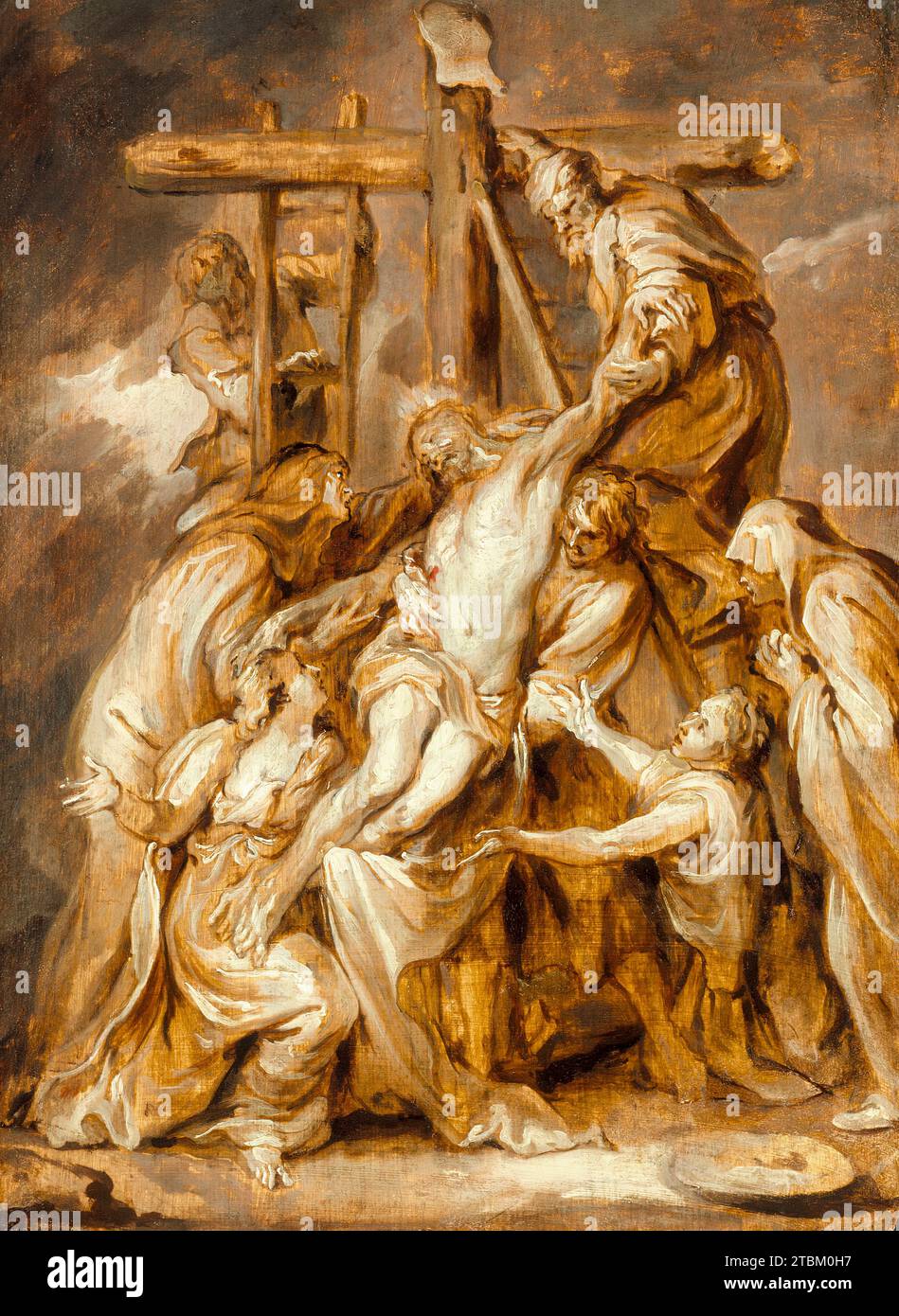 The Deposition, c1645 Stock Photo - Alamy