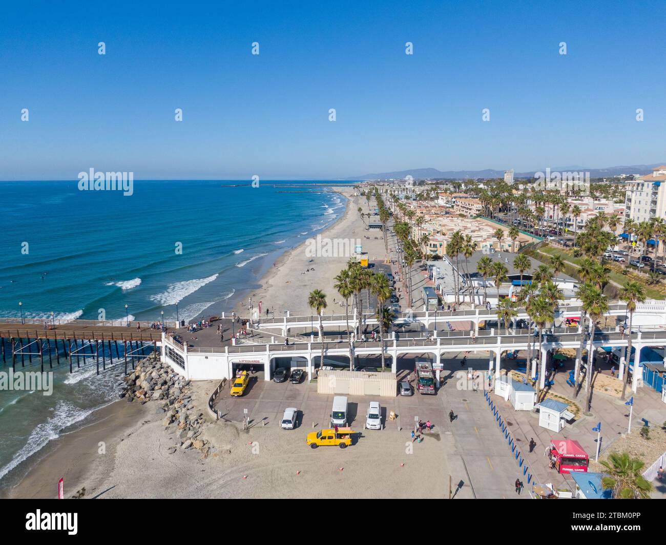 Drone Photos of Oceanside California Stock Photo - Alamy