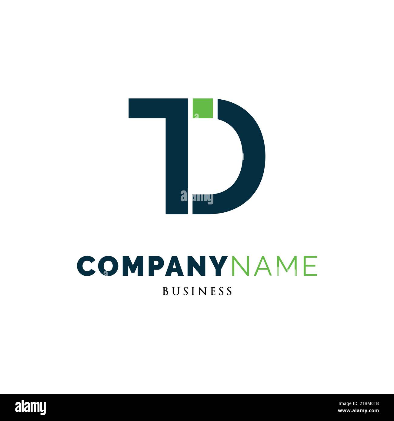 Initial Letter DT Icon Logo Design Template Stock Vector Image & Art ...