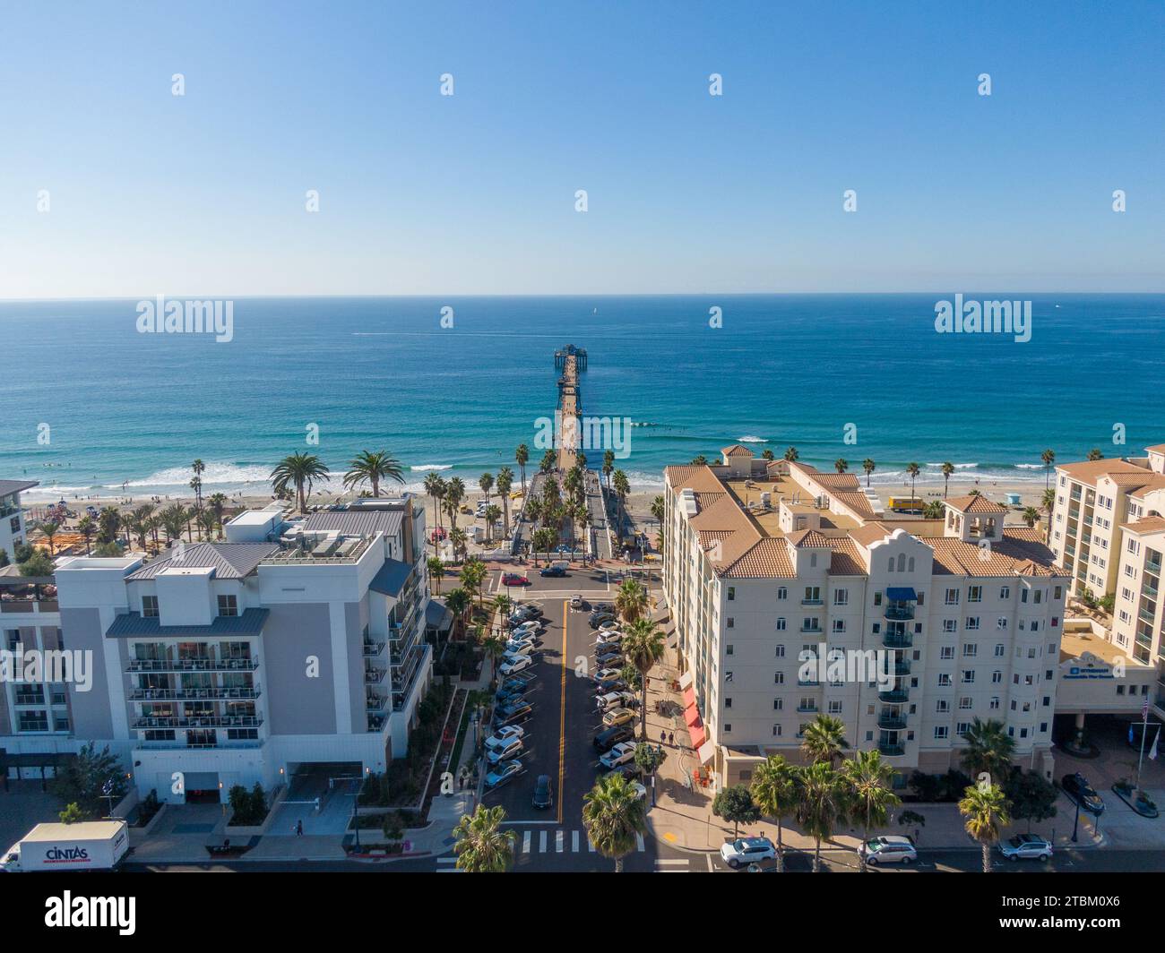 Drone Photos of Oceanside California Stock Photo - Alamy