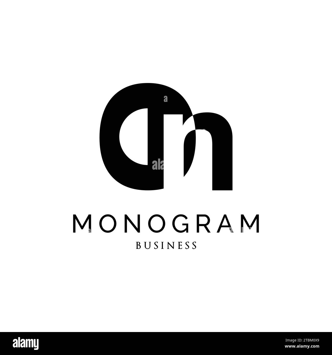 Initial letter ON monogram logo design inspiration Stock Vector Image ...