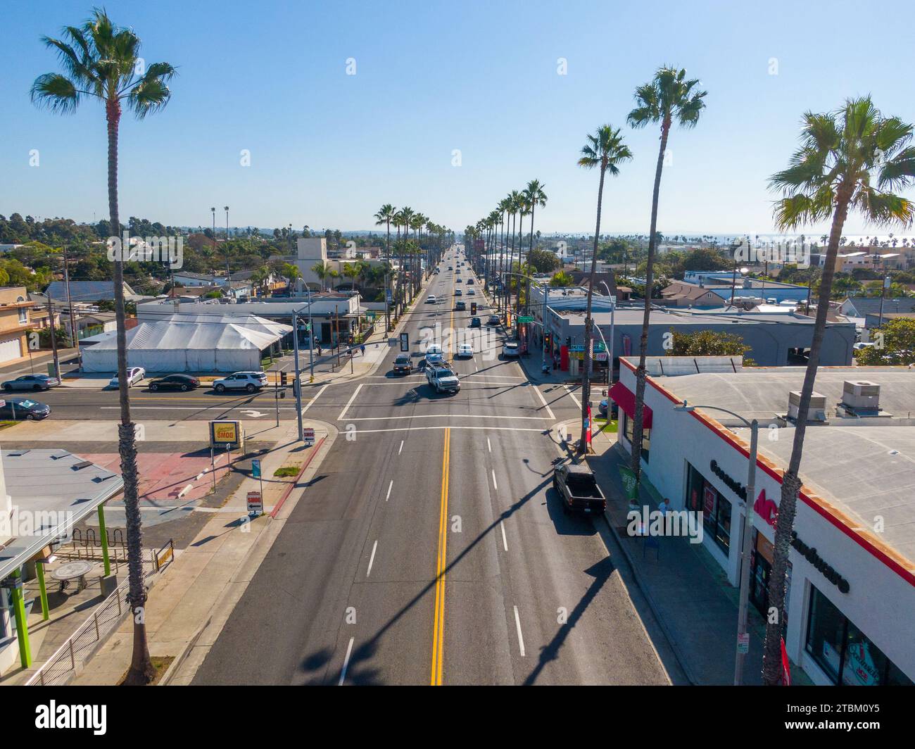 Drone Photos of Oceanside California Stock Photo - Alamy