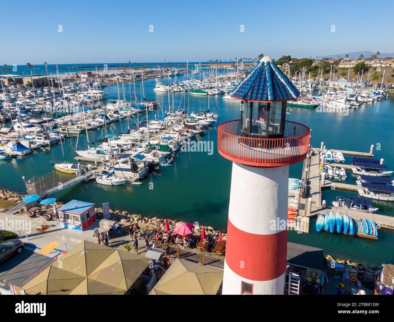 Drone Photos of Oceanside California Stock Photo - Alamy