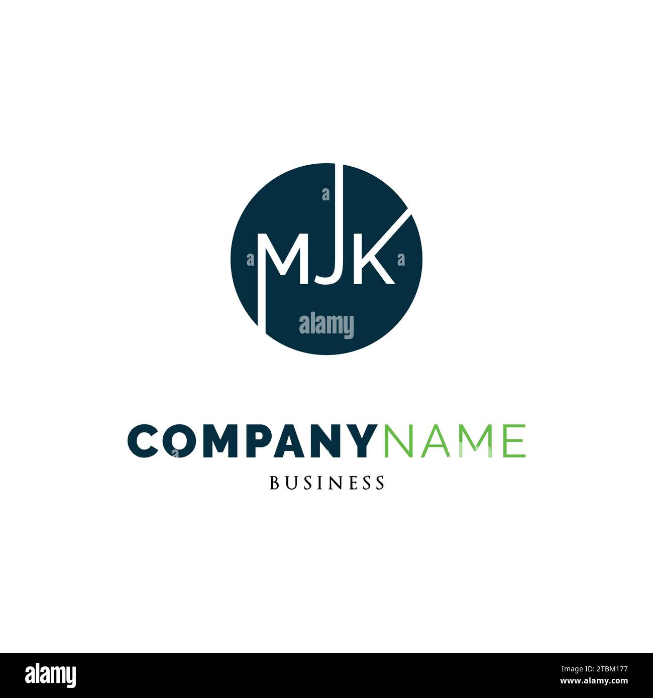 Mjk minimalist logo hi-res stock photography and images - Alamy