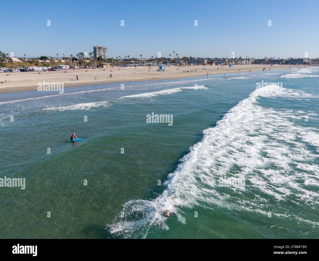 Drone Photos of Oceanside California Stock Photo - Alamy