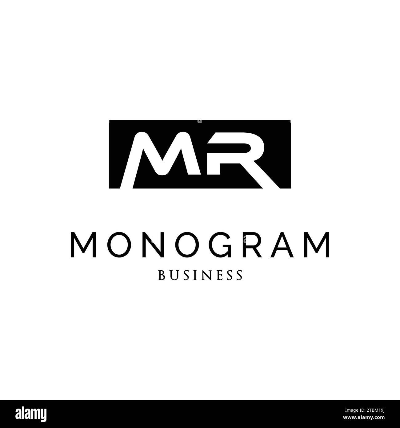 Initial Letter MR Monogram Logo Design Template Stock Vector Image ... Initial Letter MR Monogram Logo Design Template Stock Vector Image ...