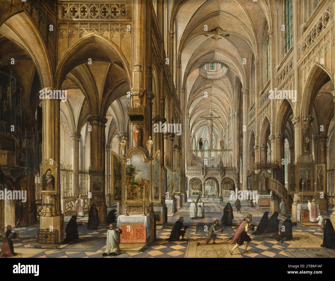 Los angeles cathedral interior hi-res stock photography and images - Alamy
