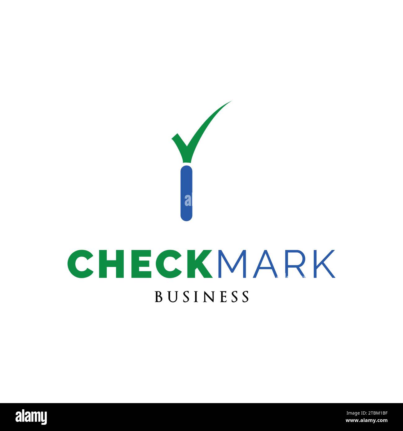 Check mark icon logo design Stock Vector Images - Alamy