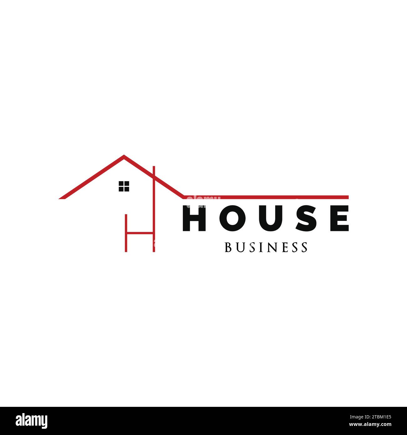 Initial letter H house icon logo design inspiration Stock Vector Image ...