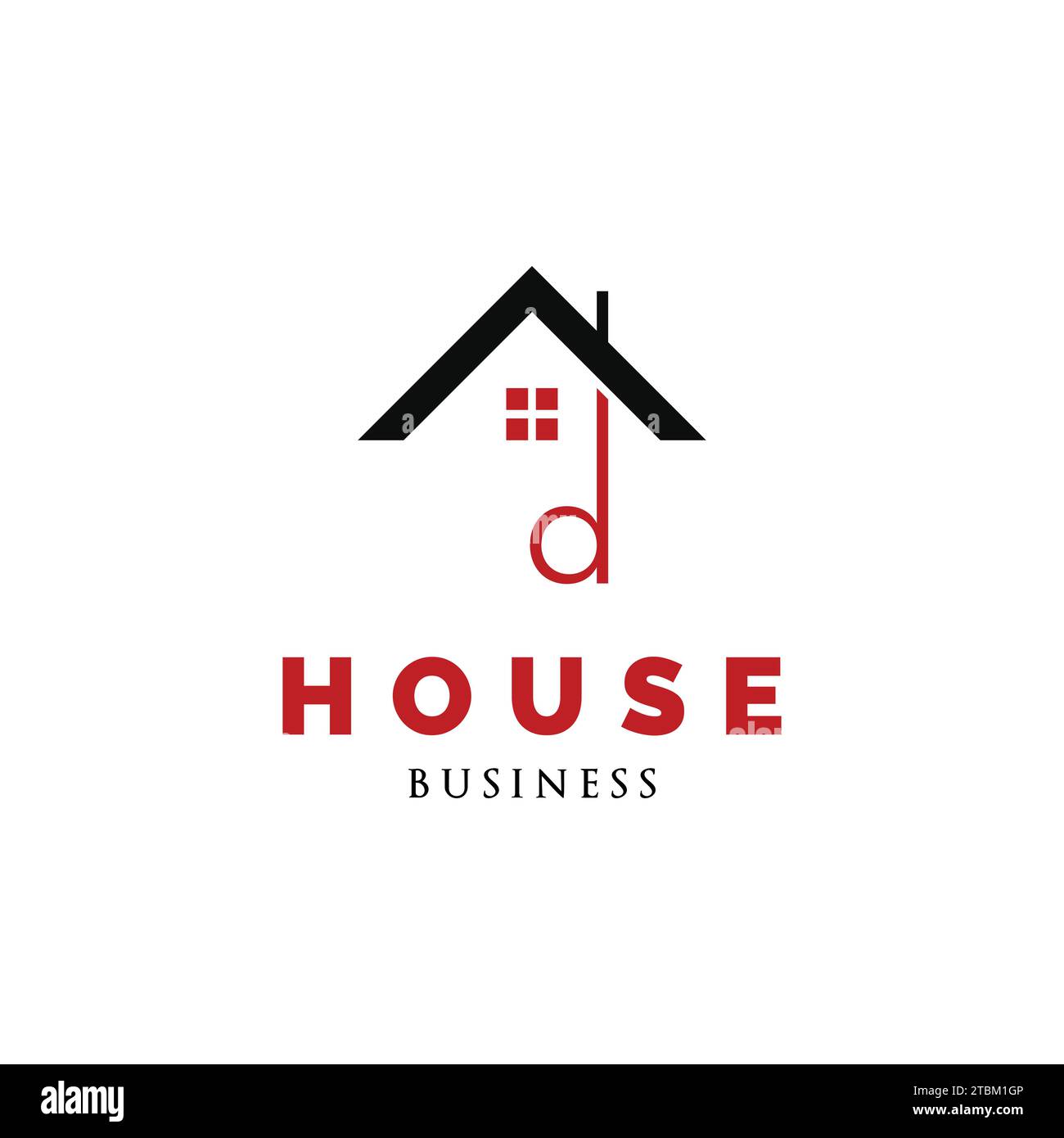 Home letter d logo Cut Out Stock Images & Pictures - Alamy