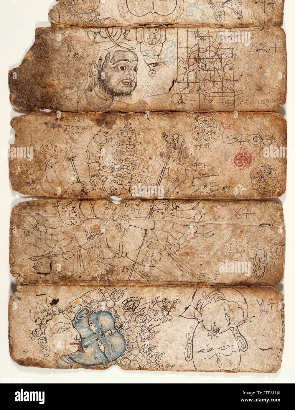 Book of Iconography, between 1400 and 1450 Stock Photo - Alamy