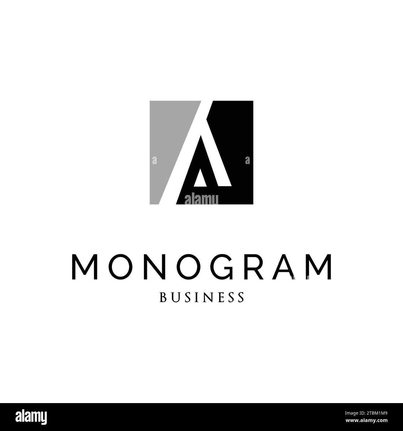 Initial letter A monogram logo design inspiration Stock Vector Image ...