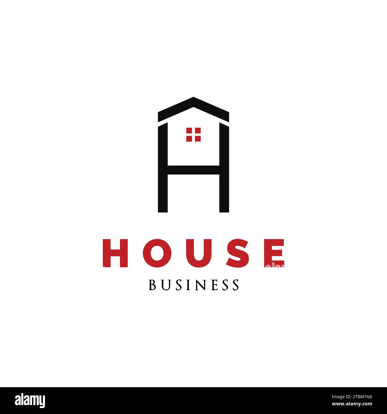 Initial Letter H House Icon Logo Design Template Stock Vector Image ...