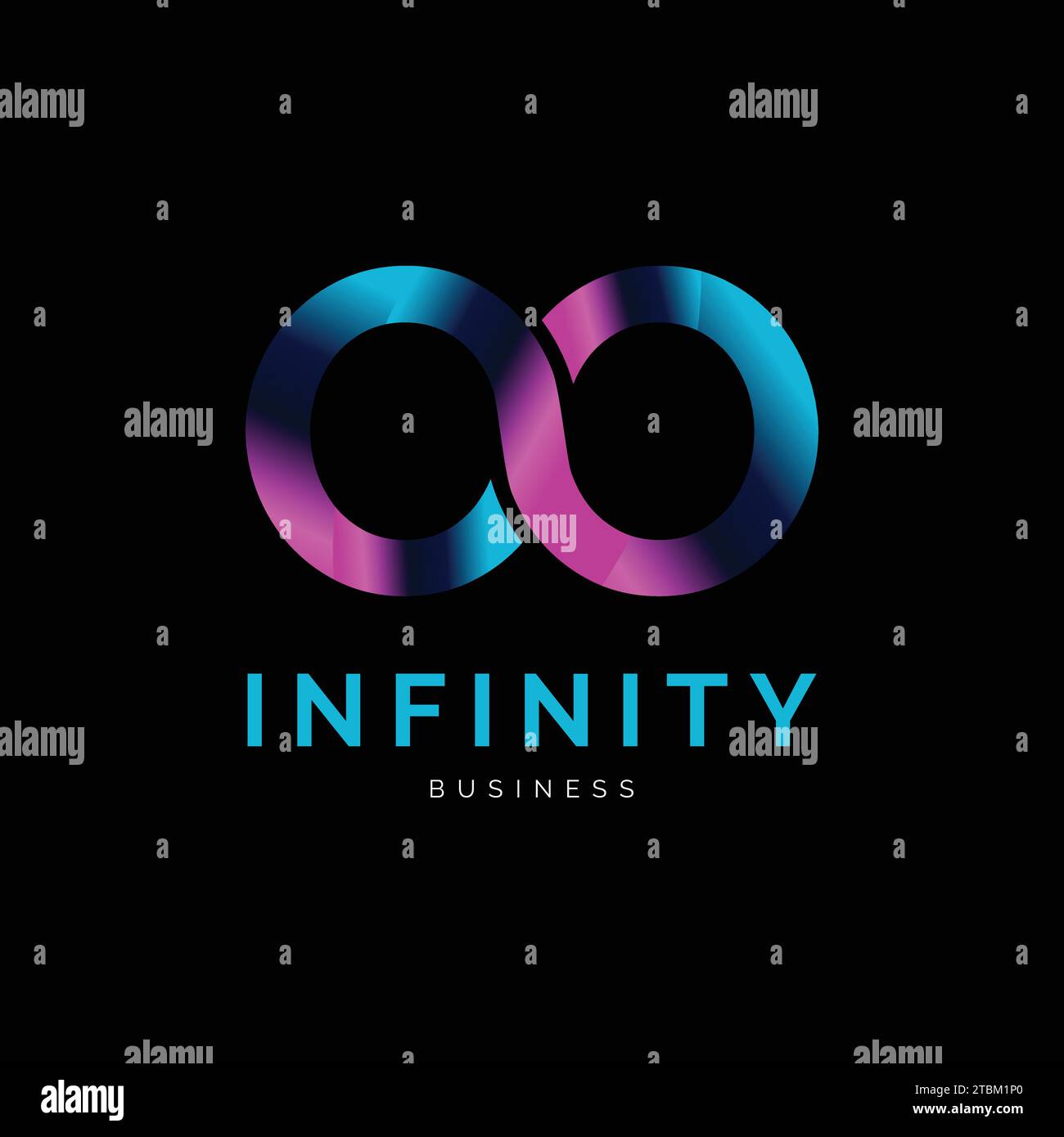 Infinity icon Stock Vector Images - Alamy
