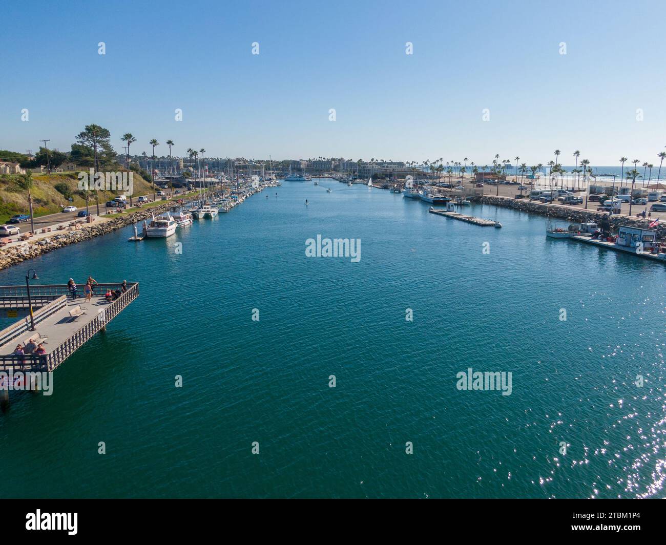 Drone Photos of Oceanside California Stock Photo - Alamy