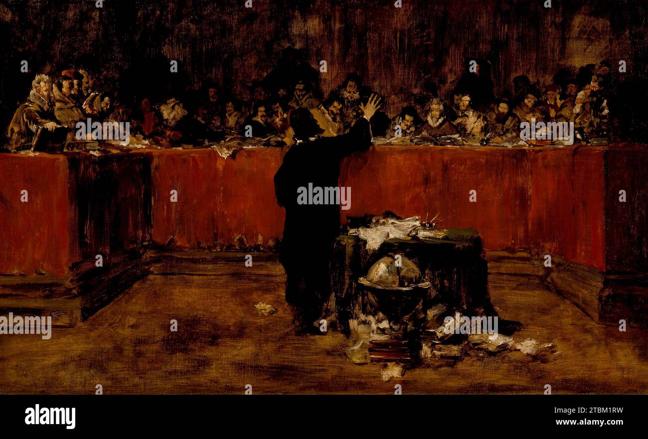 Sketch for a Picture--Columbus before the Council of Salamanca (B ...