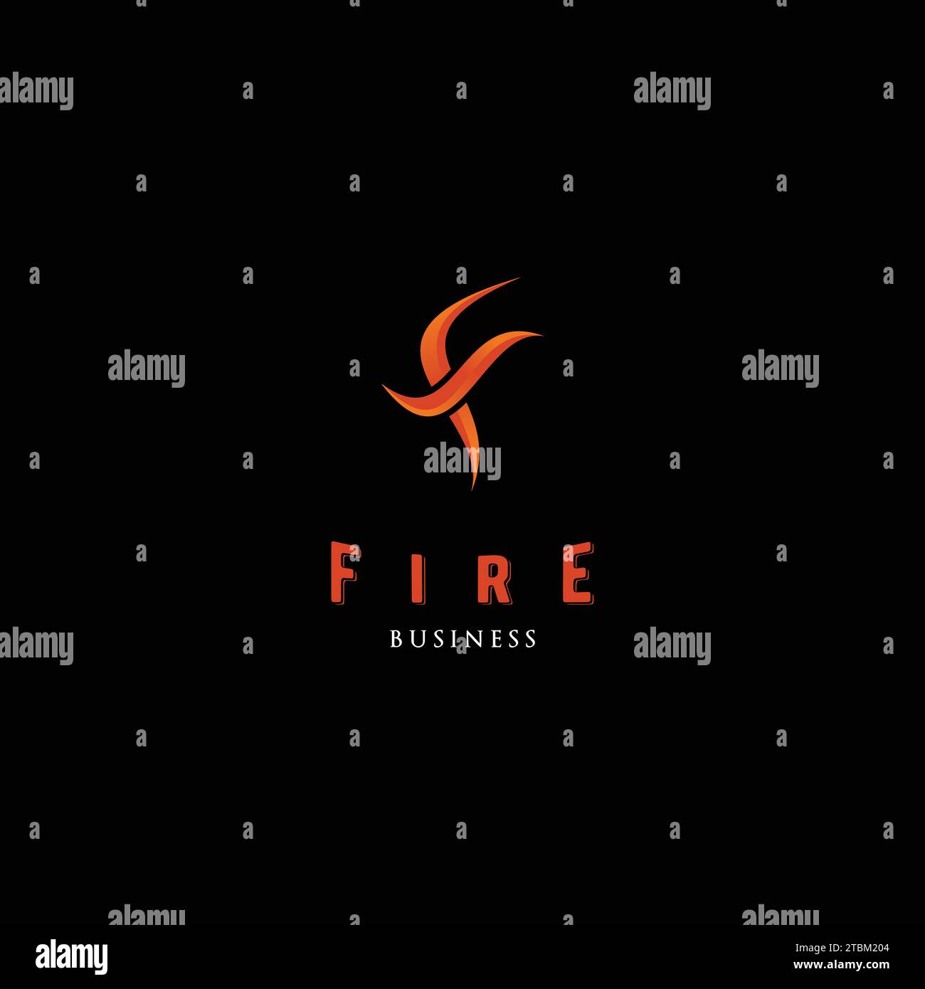 Letter f flame Stock Vector Images - Alamy