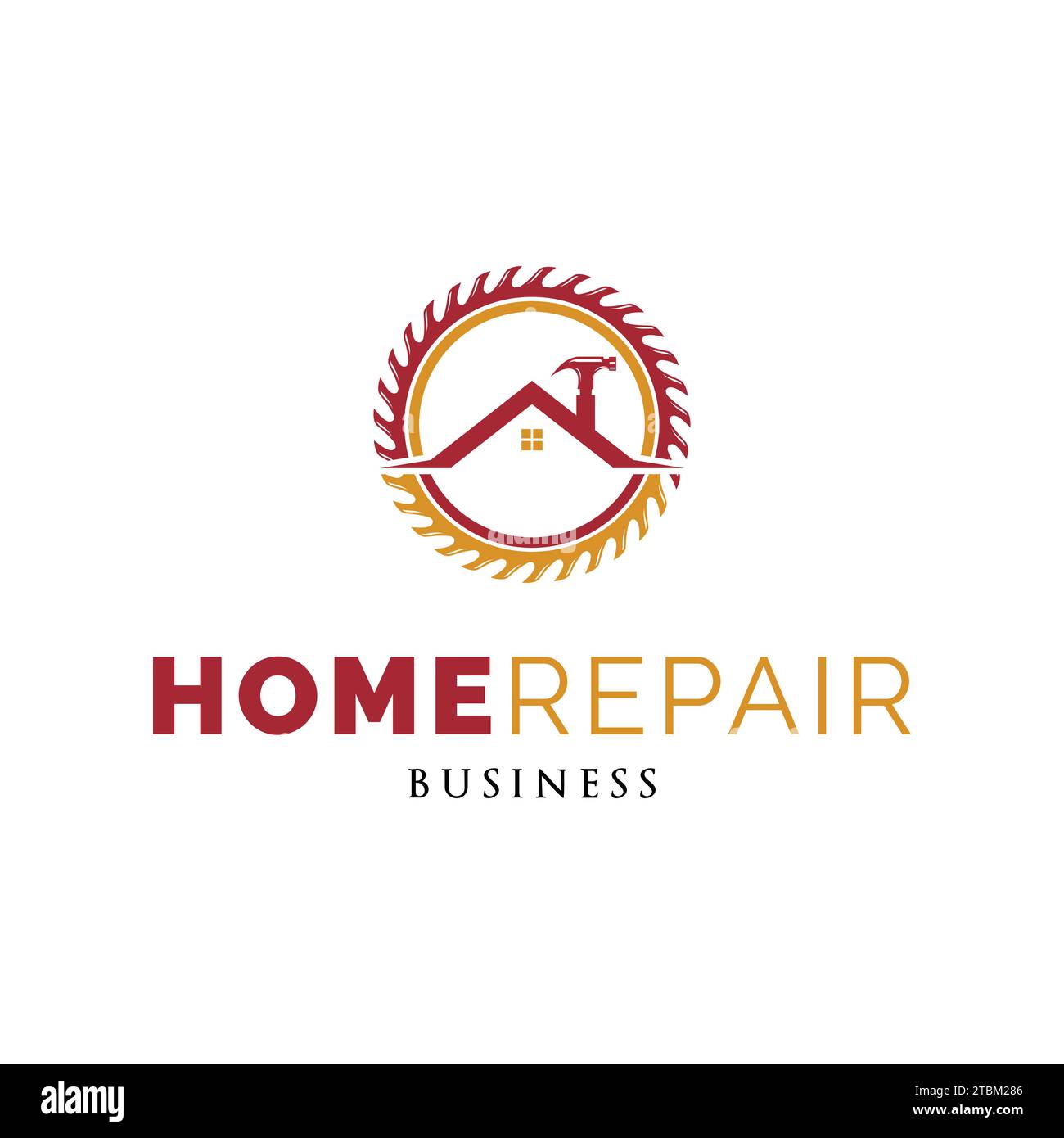 Home Service or Repair Icon Logo Design Template Stock Vector Image ...
