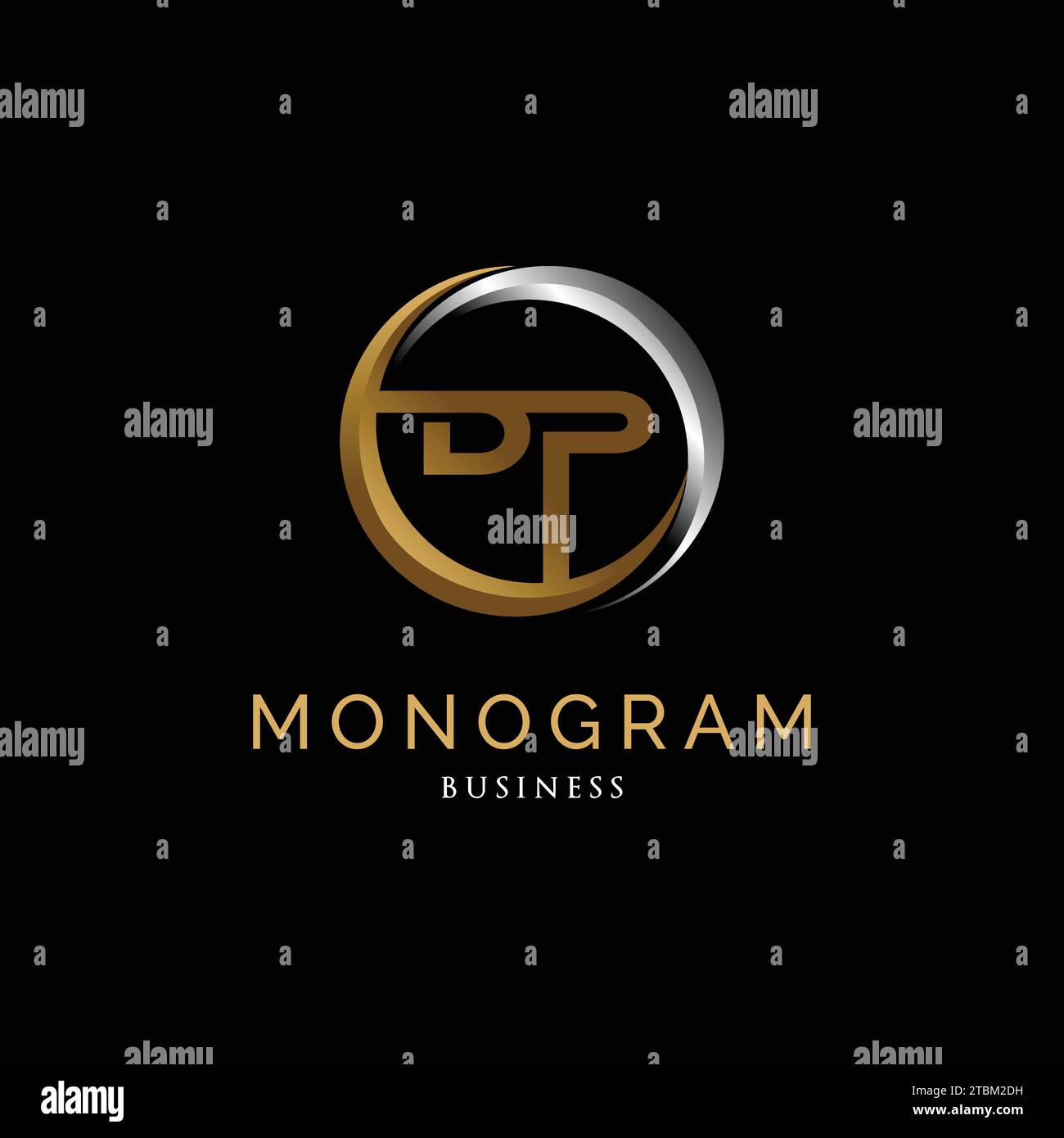 Initial letter DP monogram logo design inspiration Stock Vector Image & Art - Alamy