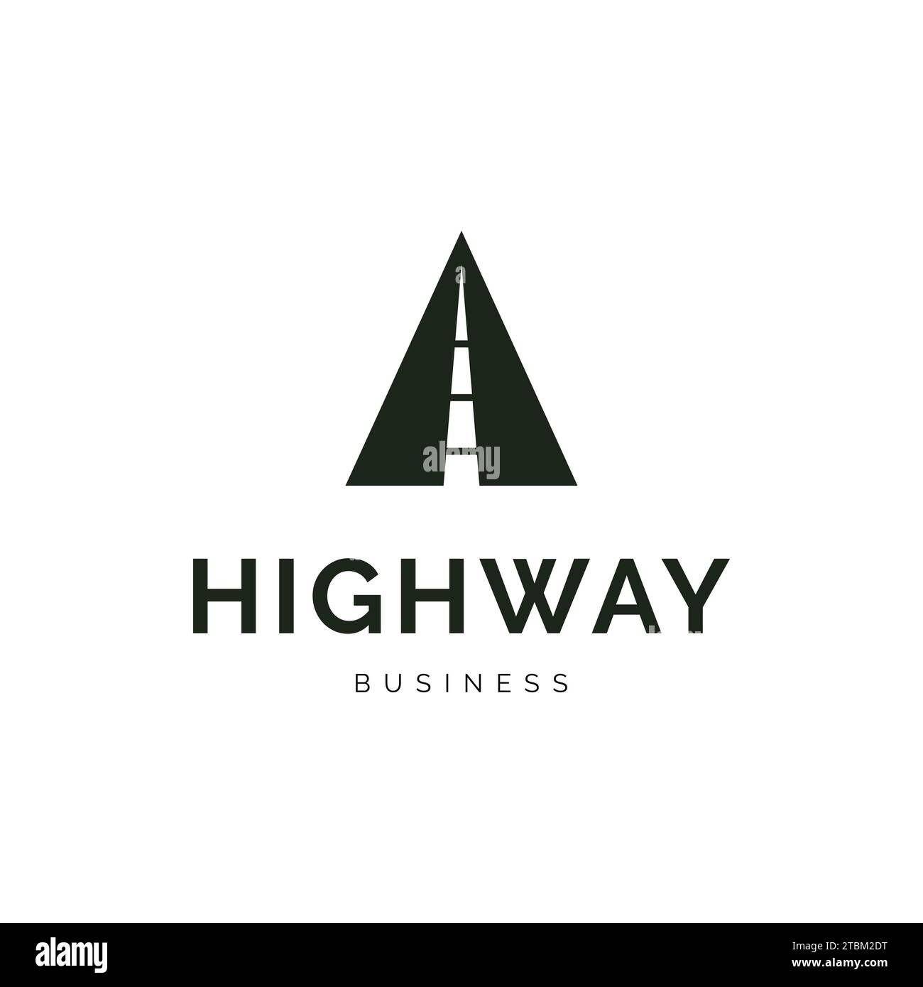 Highway icon logo design inspiration Stock Vector Image & Art - Alamy