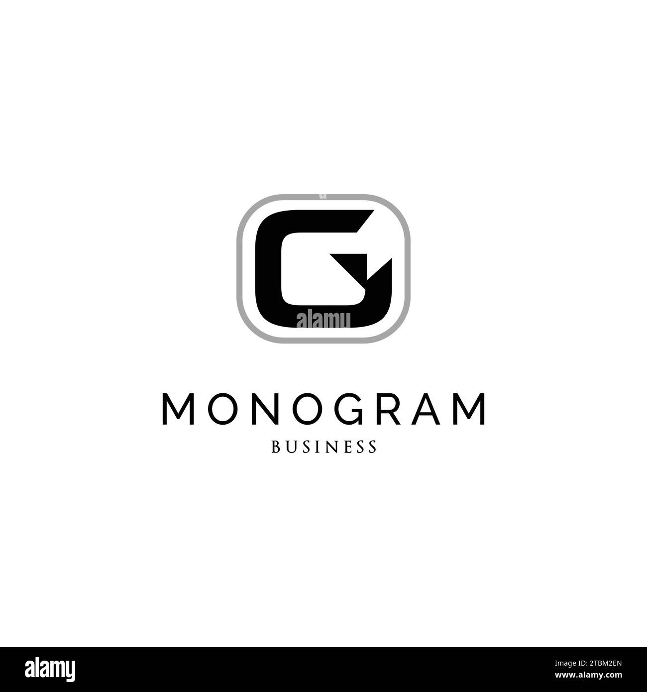 Initial letter G monogram logo design inspiration Stock Vector Image ... Initial letter G monogram logo design inspiration Stock Vector Image ...