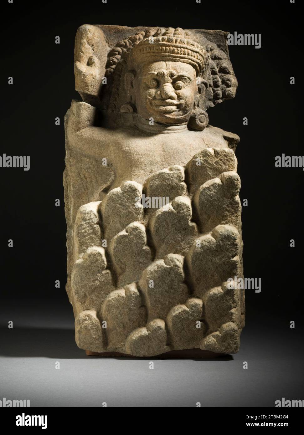 Rahu, The Demon of Eclipses (image 1 of 2), 10th-11th century Stock ...