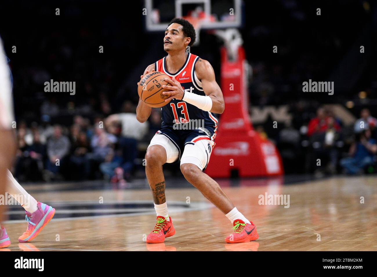 Washington Wizards guard Jordan Poole (13) in action during the first ...