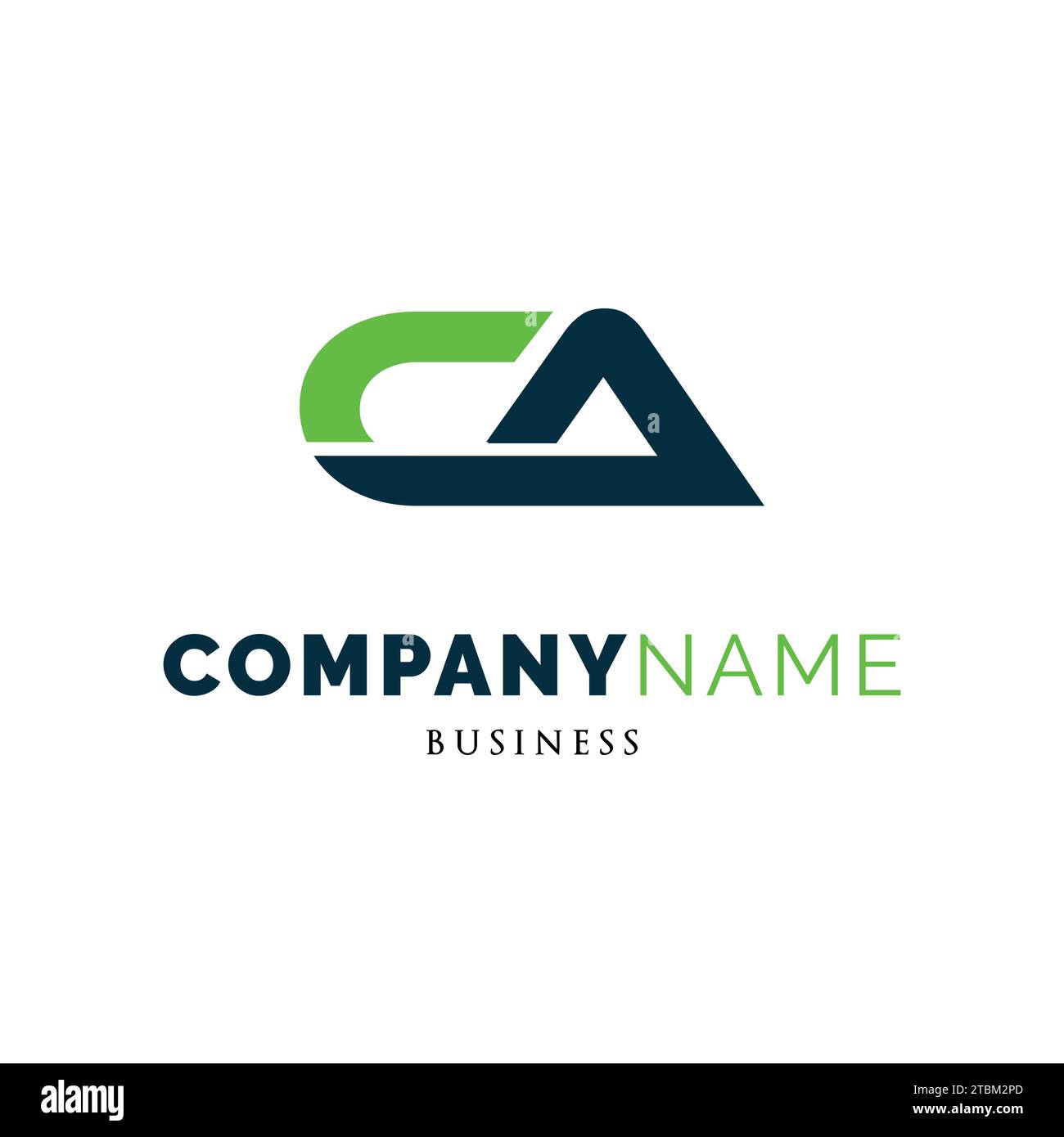 Initial Letter CA Icon Logo Design Template Stock Vector Image & Art ...