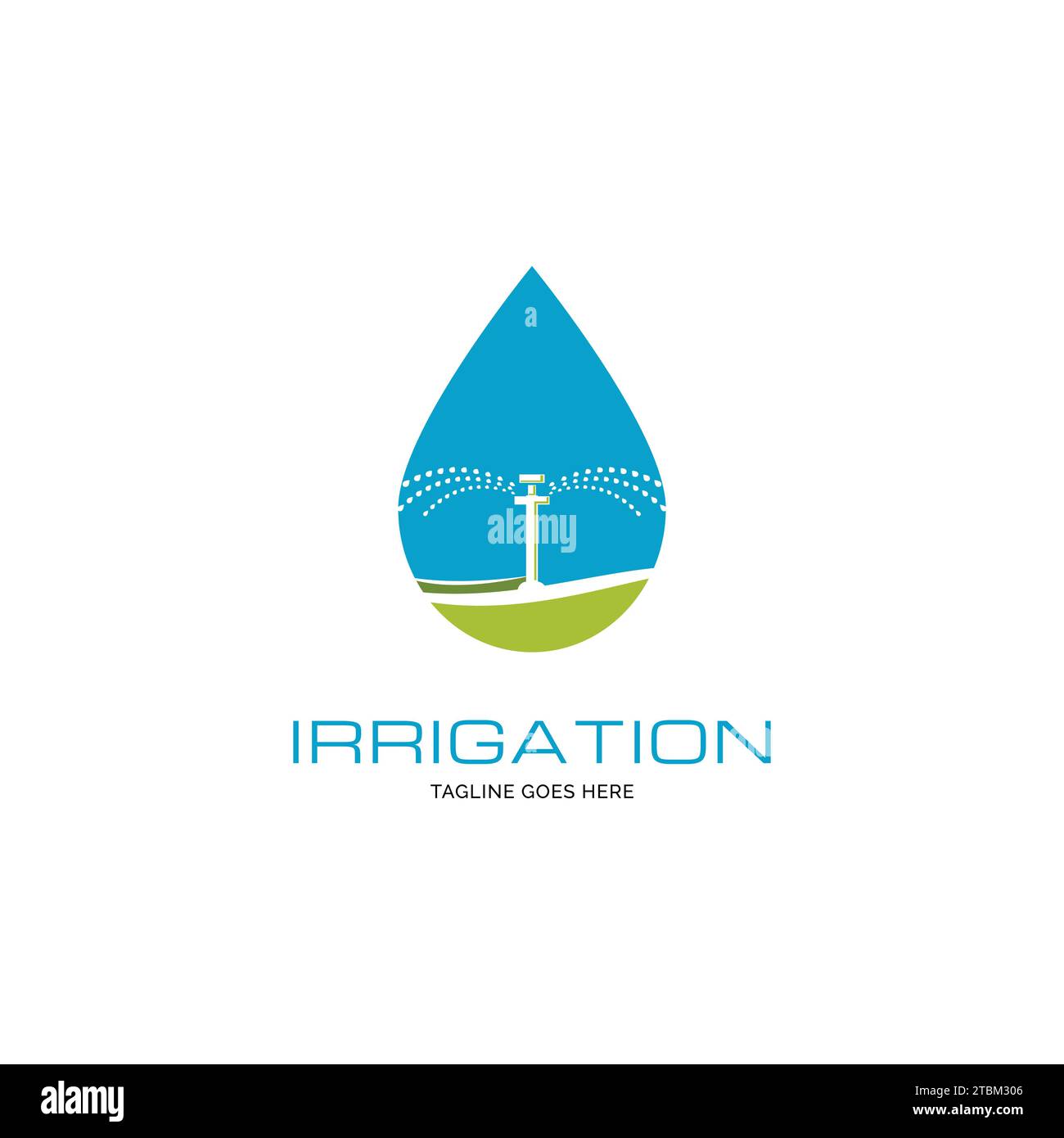 Irrigation Stock Vector Images - Alamy