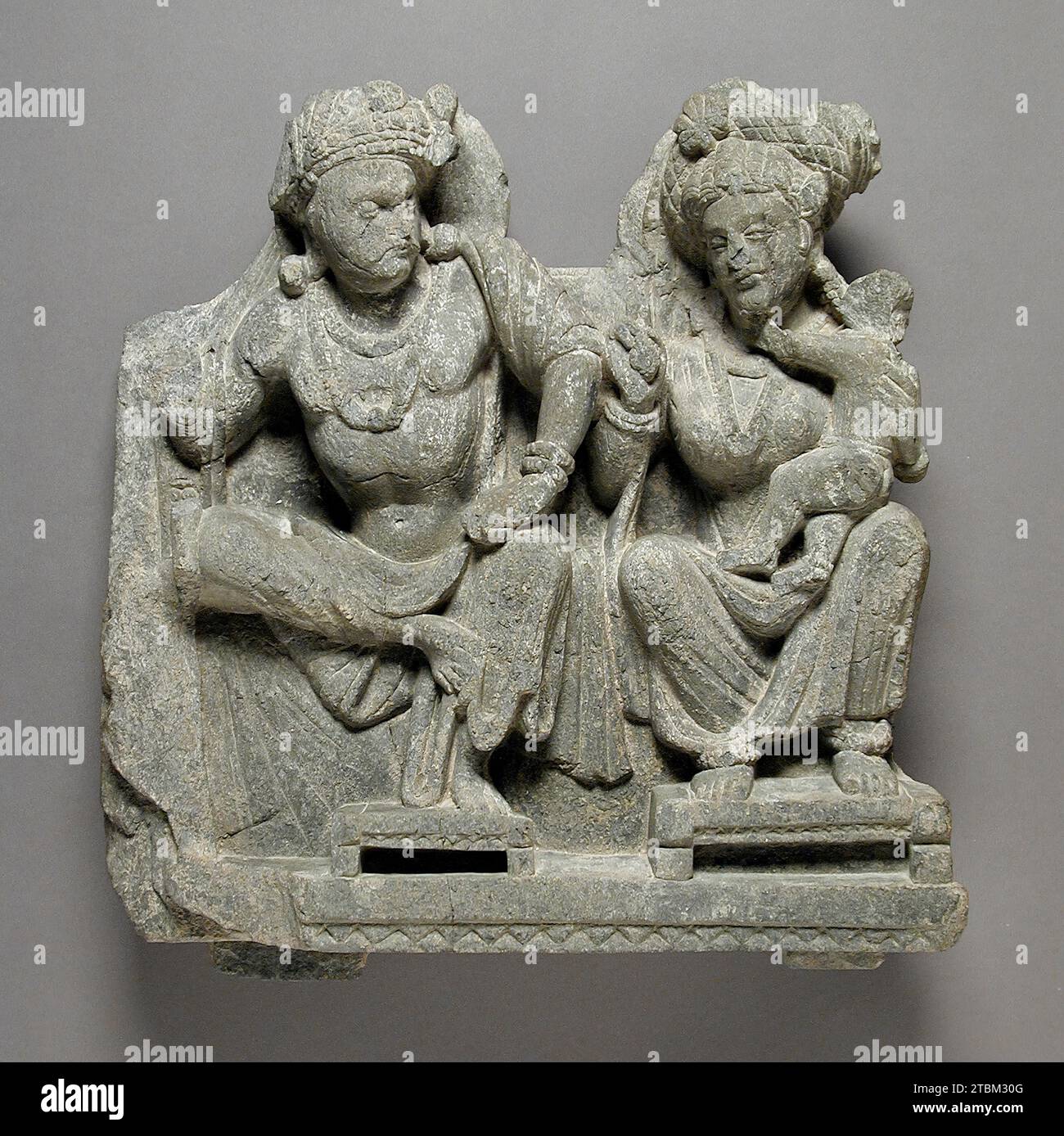 Panchika and Hariti, between 100 and 150 Stock Photo - Alamy