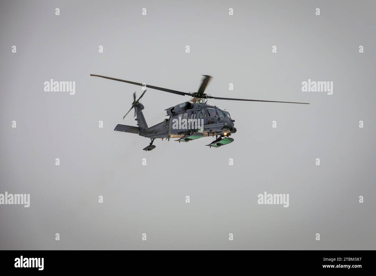 An Alaska Air National Guard HH-60G Pave Hawk helicopter from the 176th ...