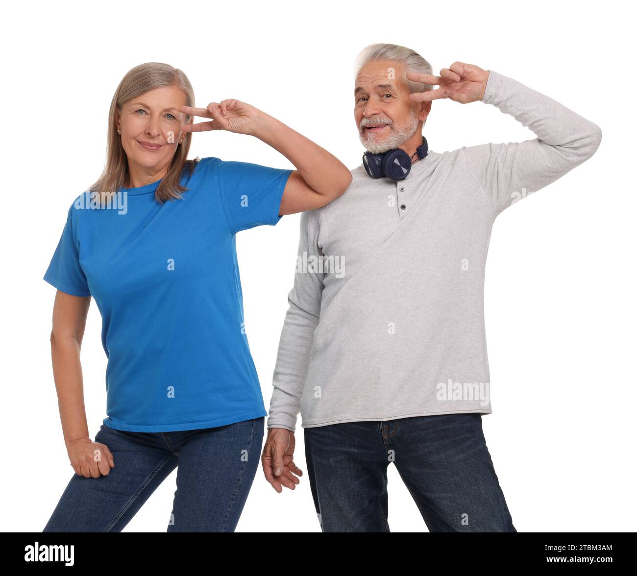 Husband wife rest on Cut Out Stock Images & Pictures - Alamy