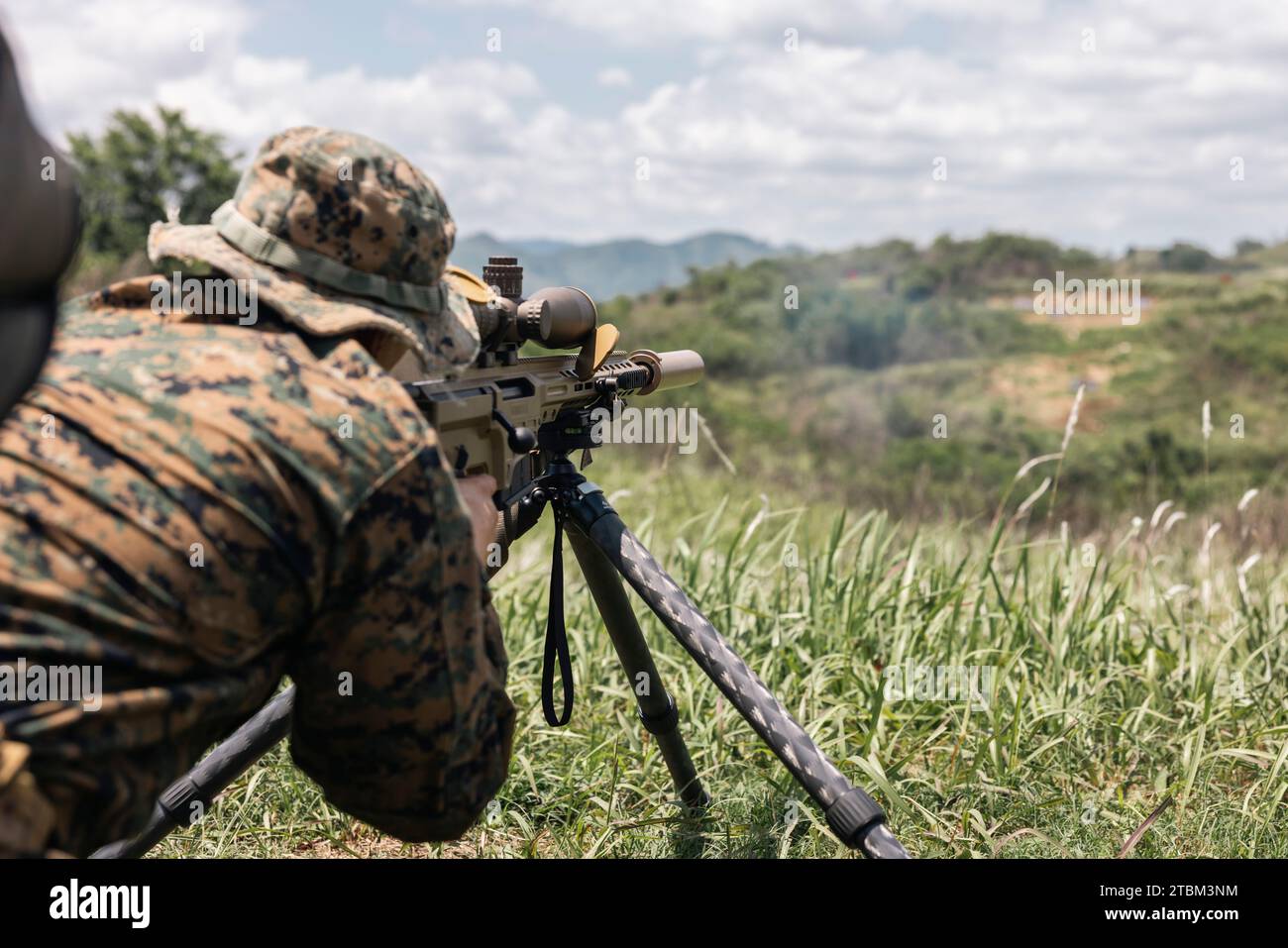 U.S. Marine Corps Sgt. Jonphillip Raper, a team leader with 1st ...