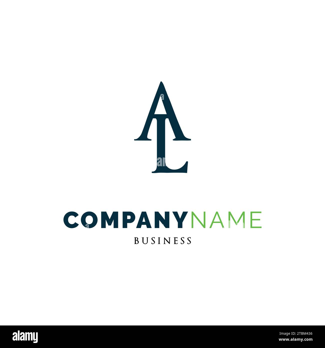 Initial Letter AL Icon Logo Design Template Stock Vector Image & Art ...
