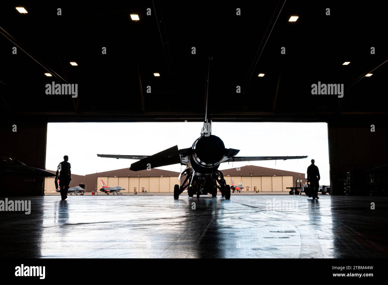 Airmen from the 49th Equipment Maintenance Squadron phase section tow ...