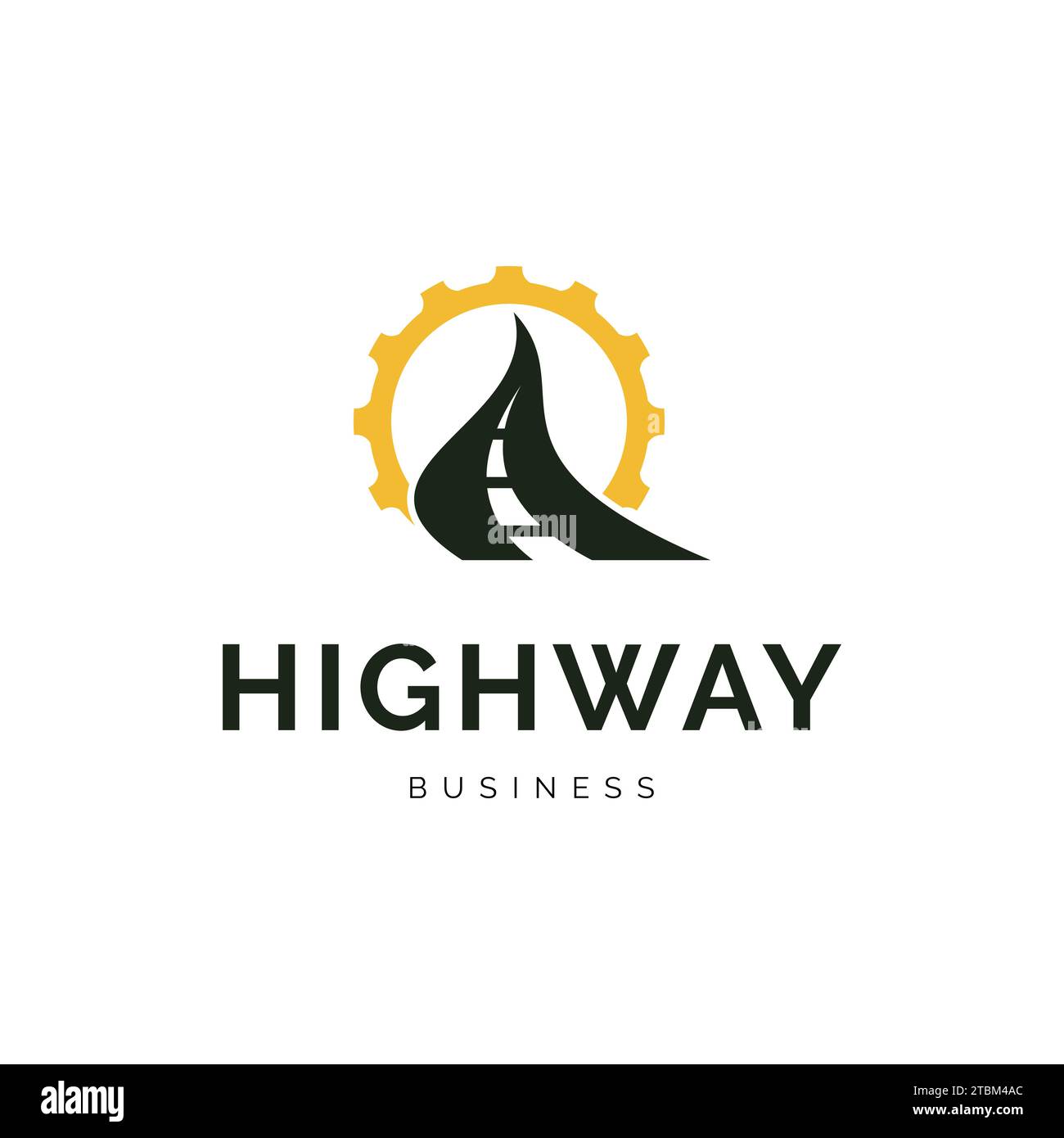 Highway icon logo design inspiration Stock Vector Image & Art - Alamy