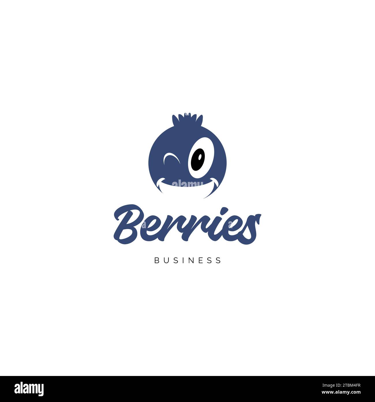 Berries cute character icon logo design inspiration Stock Vector Image ...