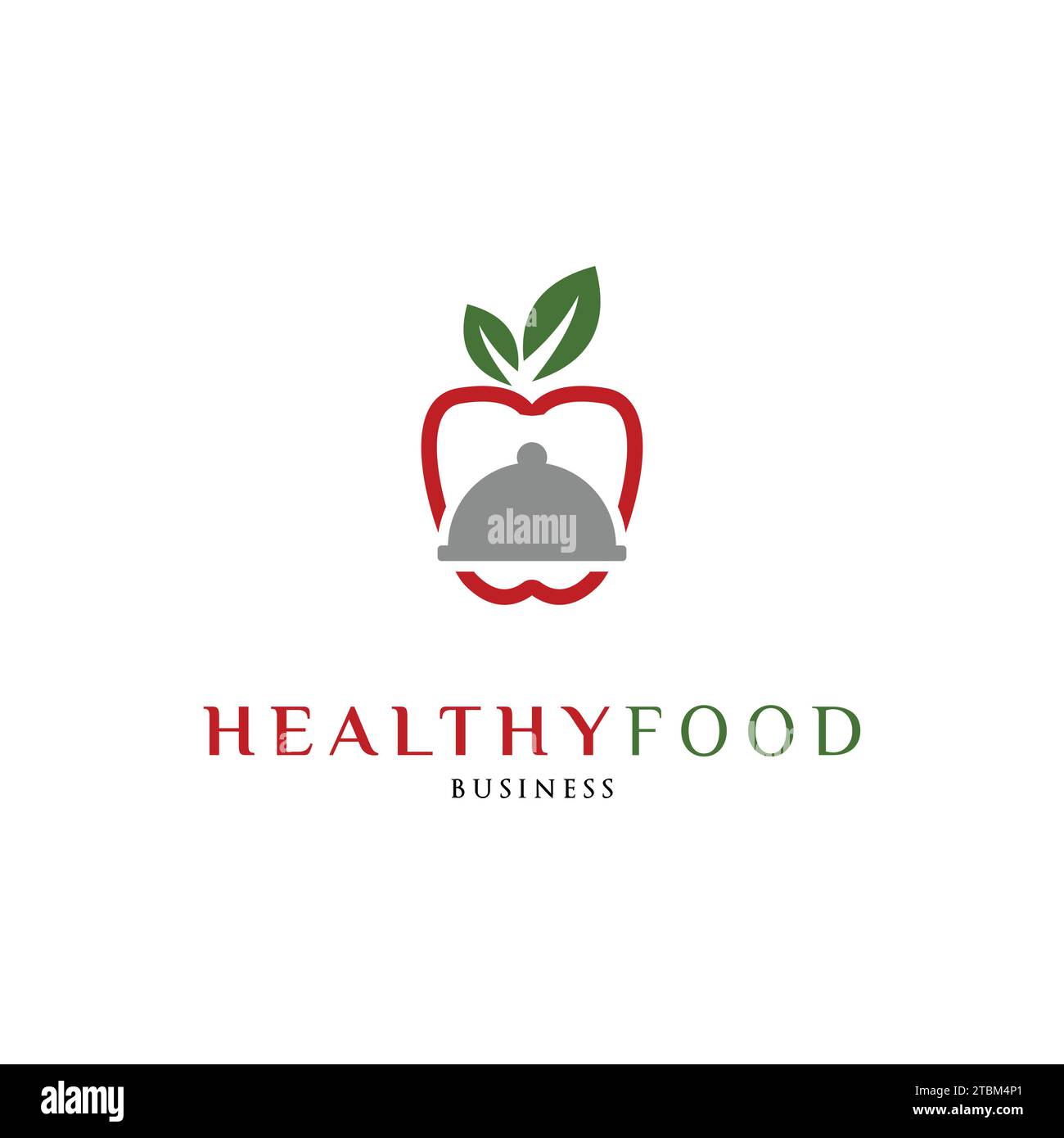 Healthy Food Icon Logo Design Template Stock Vector Image & Art - Alamy