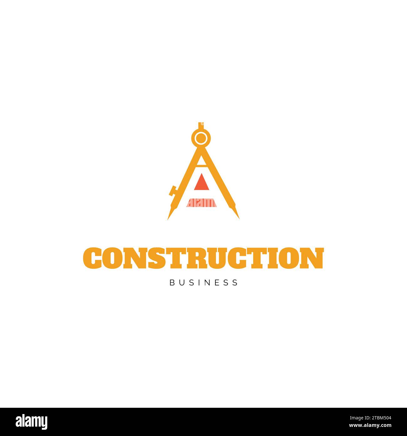Initial letter A construction repair icon logo design inspiration Stock ...