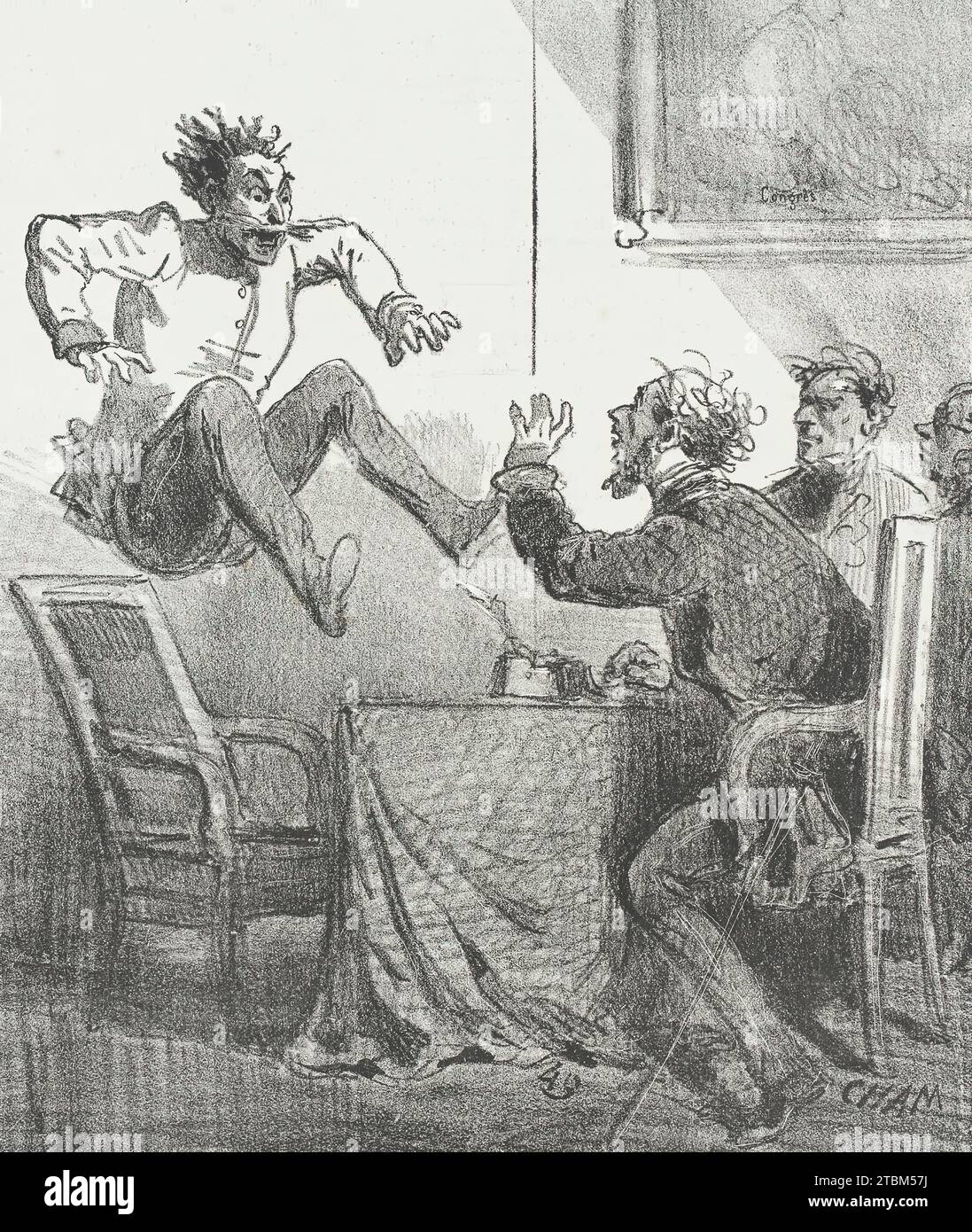 19th century italian political cartoon hi-res stock photography and ...